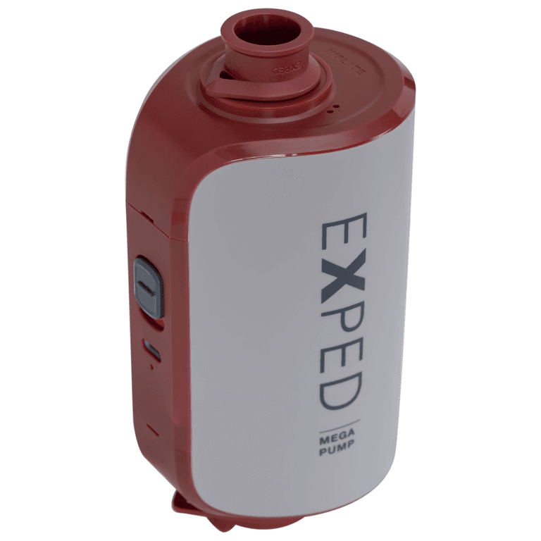 Exped Mega Pump / Granite / Burgundy | Widforss